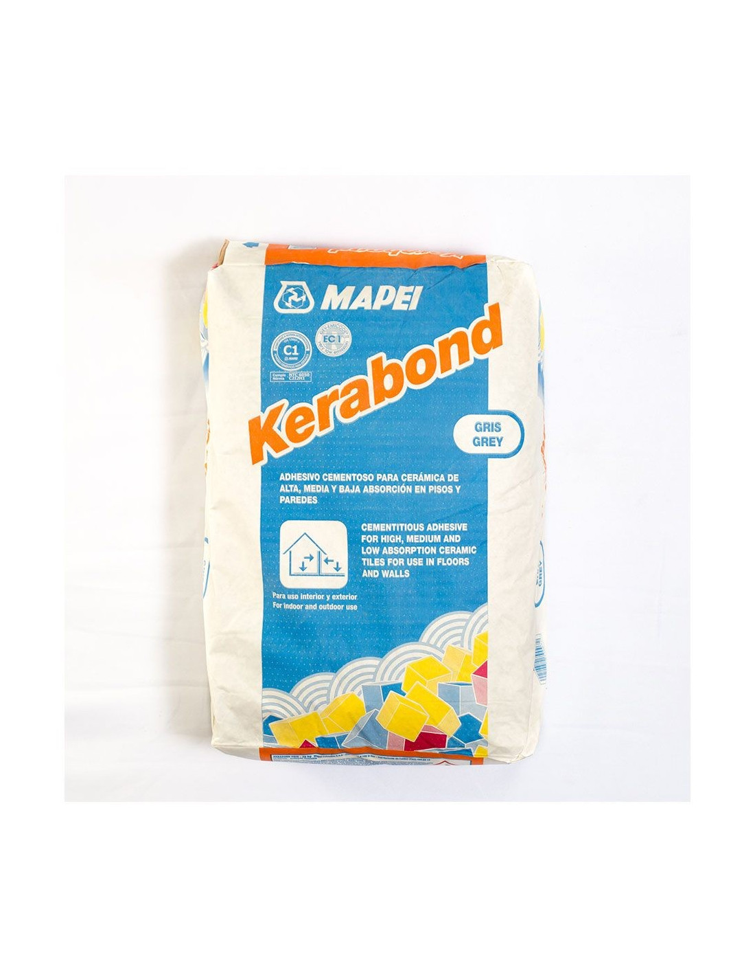 KERABOND GRIS BOLSA x 25 KG