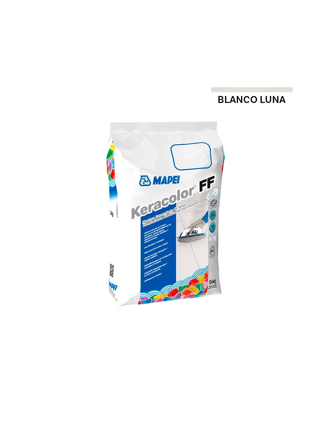 KERACOLOR FF 103 BLANCO LUNA BOLSA 5 KG
